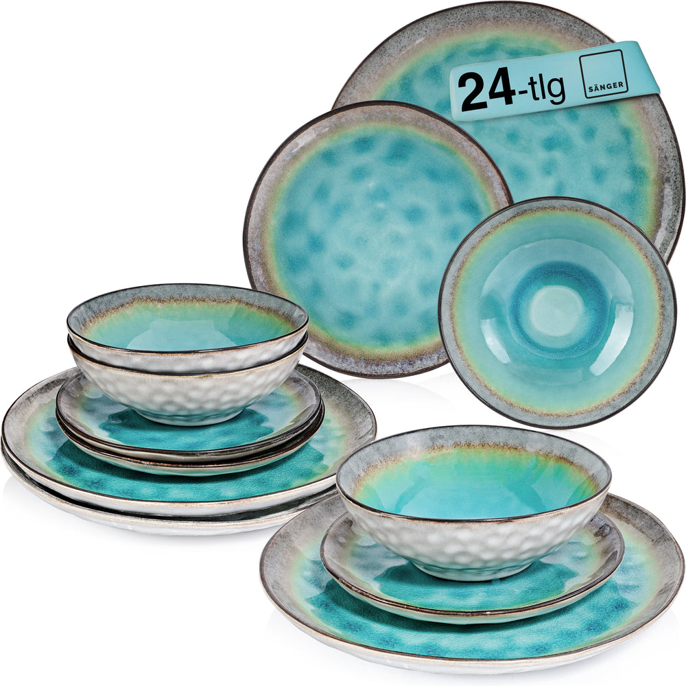 Geschirr 24 Teilig